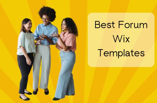8 Best Forum Wix Templates | Wiksit
